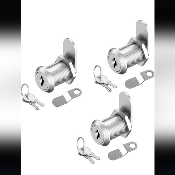 Other | Silver Cam Lock Set With Keys | Poshmark